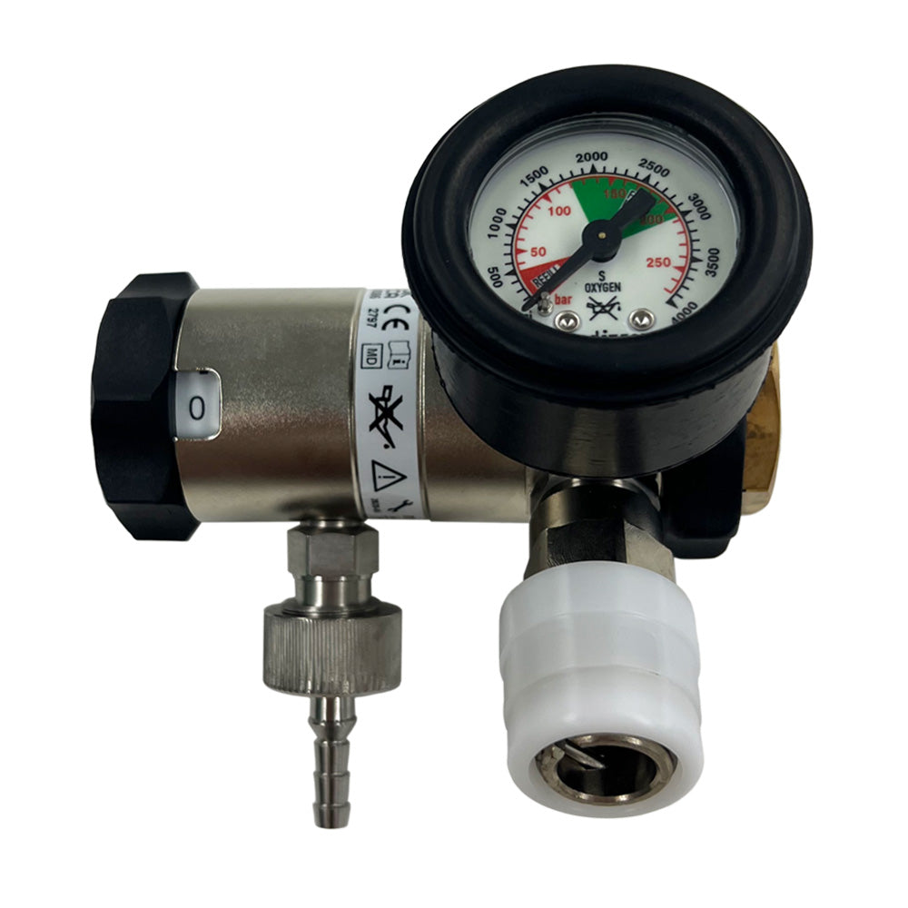 Reduktor Meditech z szybkozłączką AGA i przepływomierzem 0-25L/MIN, 3/ – Paramedica Polska